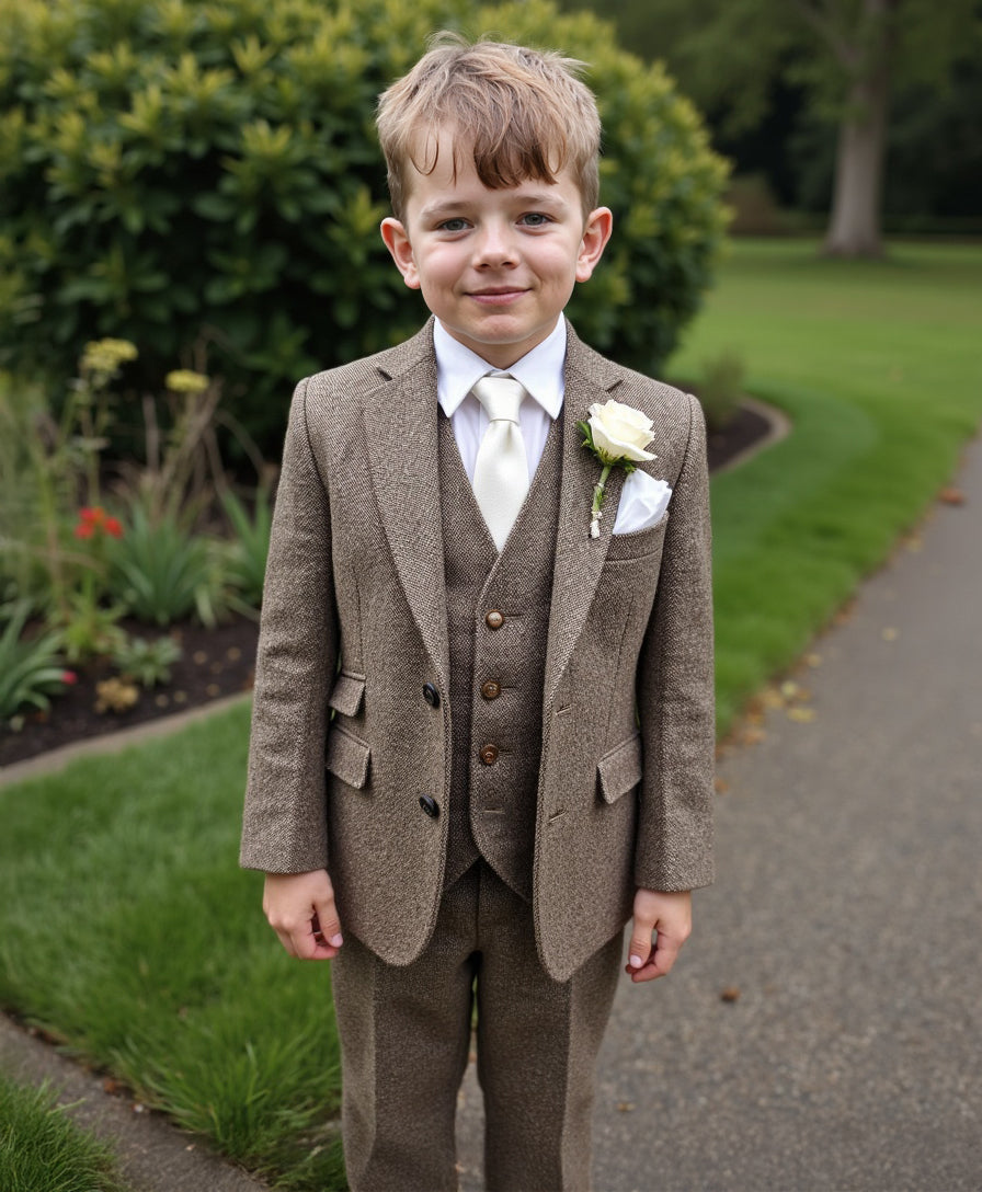 Kids Tweed Suit Hire | Page Boy Wedding Outfit | Berkshire, Hampshire ...